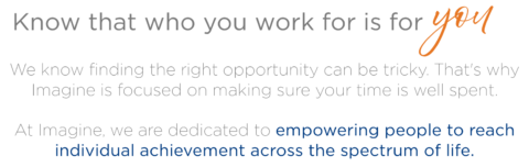 Join Our Team | Imagine the Possibilities